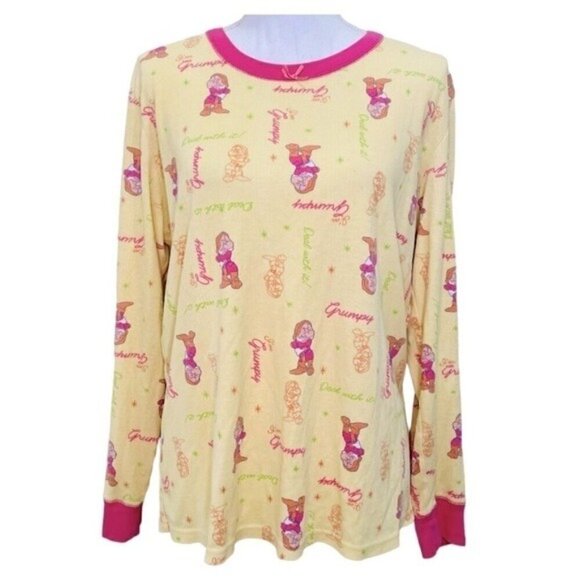 Disney | Intimates & Sleepwear | Disney Vintage Grumpy Yellow Long ...